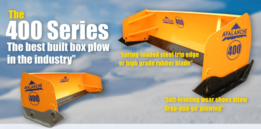 Avalanche | Avalanche Snow Plows, Box Plows, Snow Pushers, and Spreaders